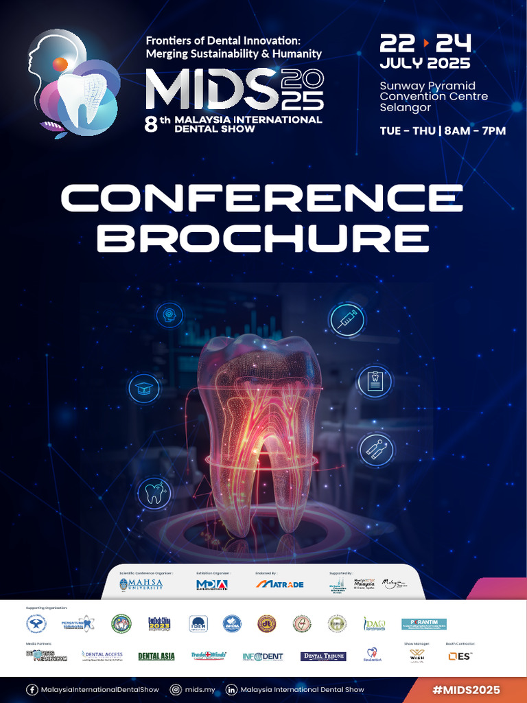 MIDS 2025 Conference Brochure | PDF | Dentistry | Medical Specialties