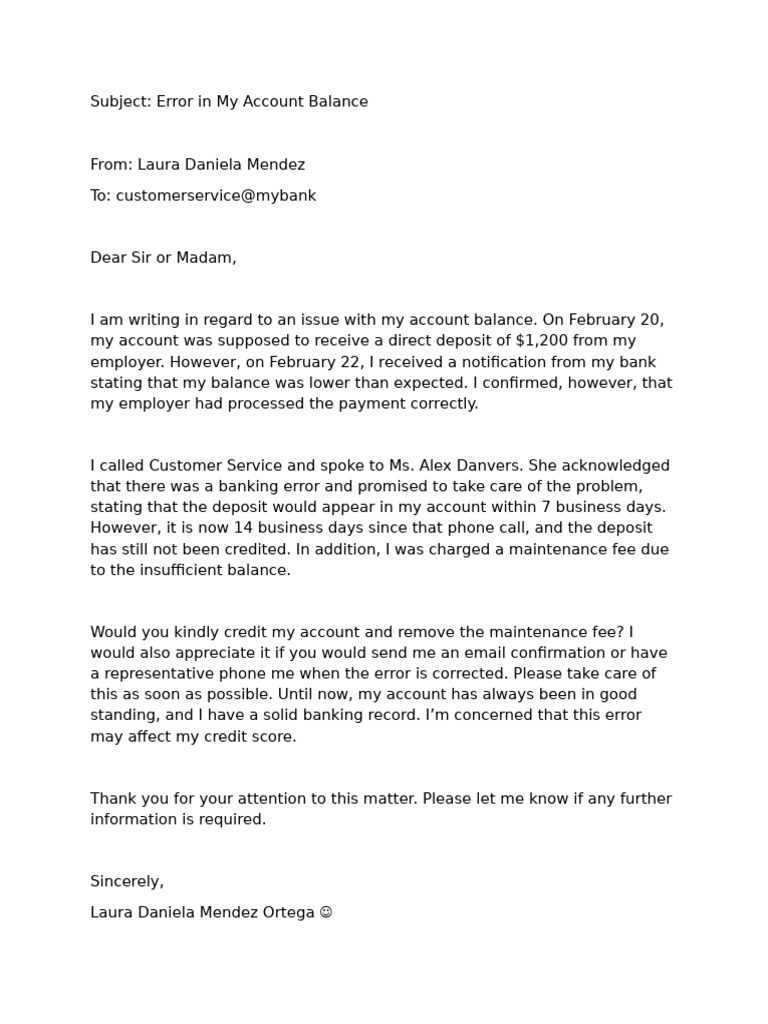 English Letter | PDF