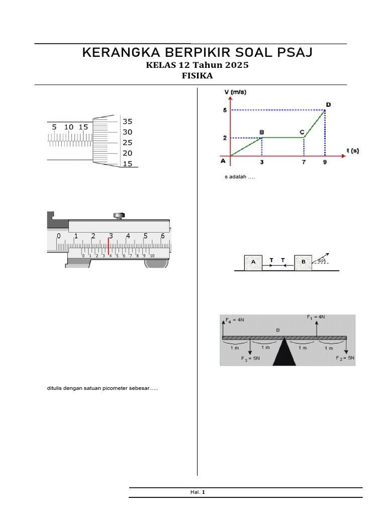 Latihan Soal PSAJ 2025 | PDF