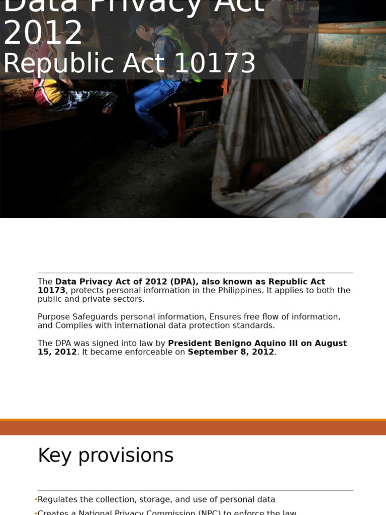 Data Privacy Act | PDF