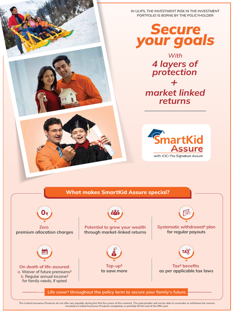 SmartKid Assure Leaflet | PDF | Insurance | Life Insurance
