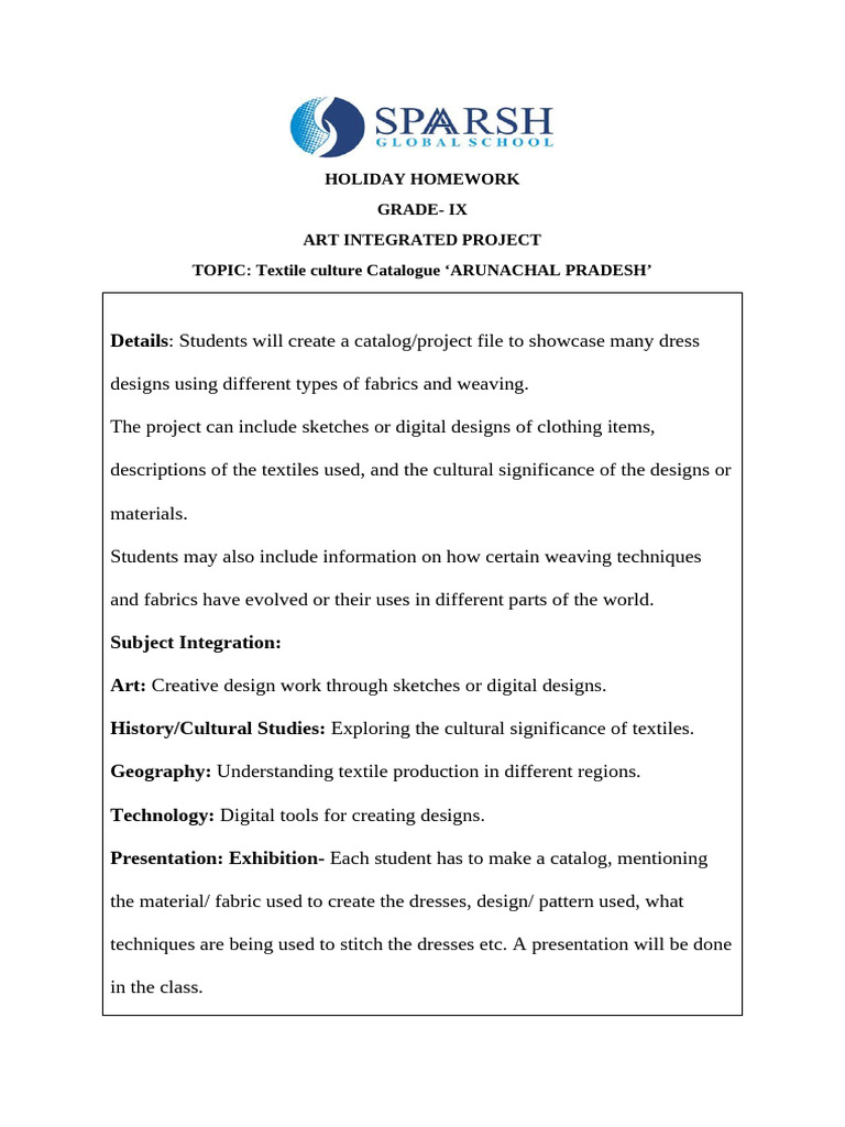 HOLIDAY HOMEWORK- Grade 9 | PDF