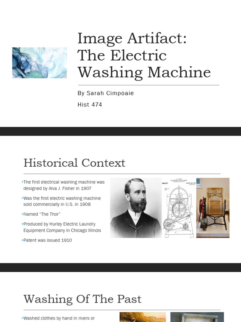 The Washing Machine Invention | PDF
