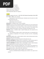 Parliamentary Procedure Sample Script | PDF | Group Decision Making ...