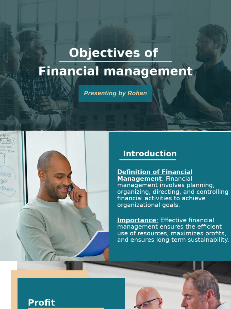 Objectives of Financial Management | PDF