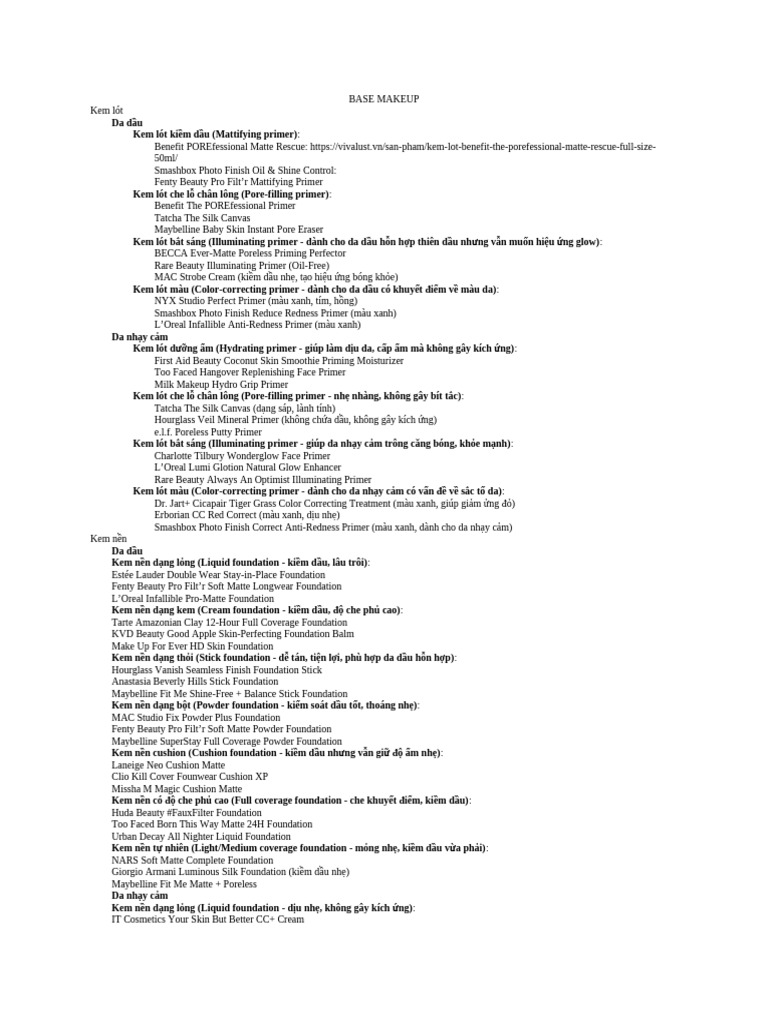 Base Makeup Pdf 3521