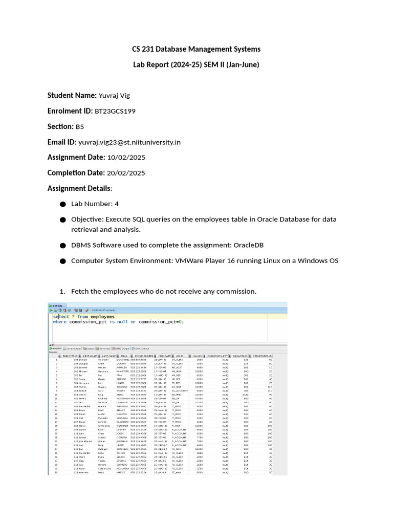 DBMS_Lab4.1_BT23GCS199_YurvajVig | PDF