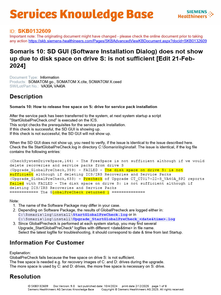 Somaris 10 SD GUI Software Installation Dialog Does Not Show Up Due To ...