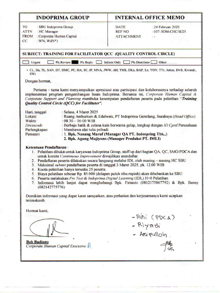 Training QCC For Facilitator | PDF