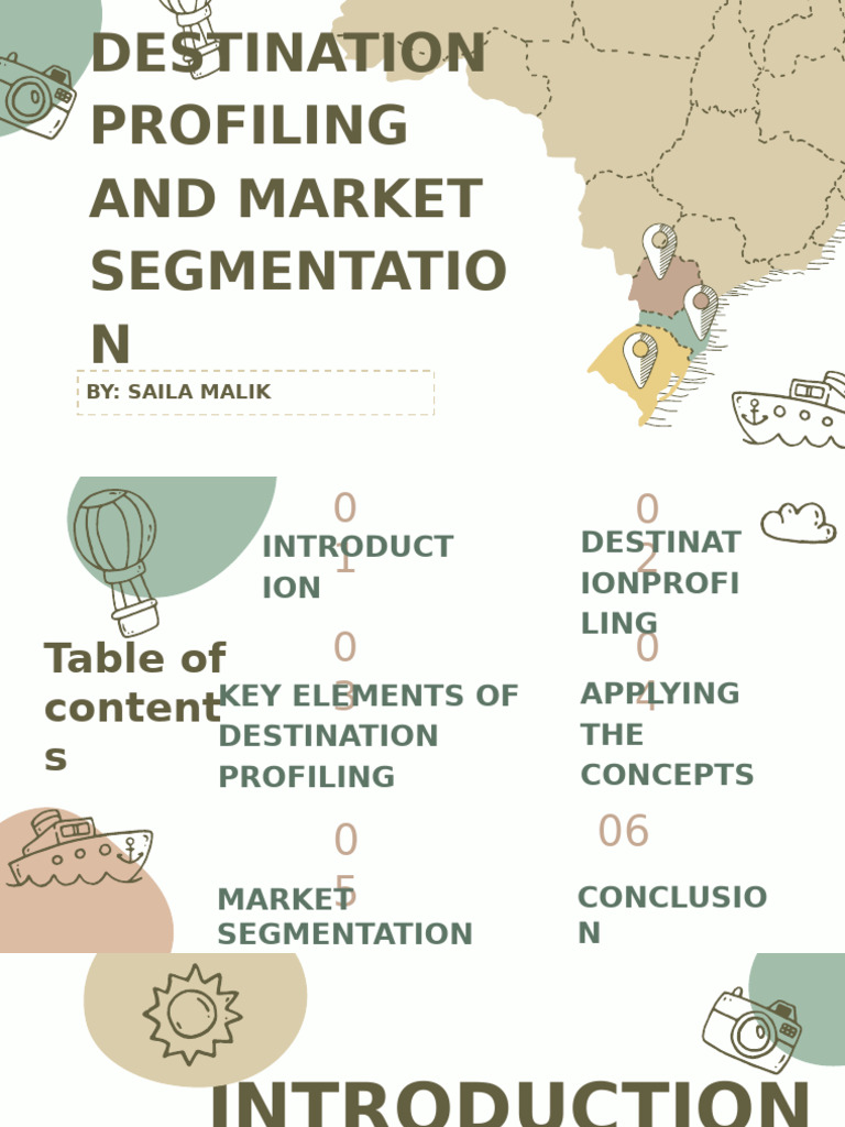 Destination Profiling and Market Segmentation | PDF | Market ...