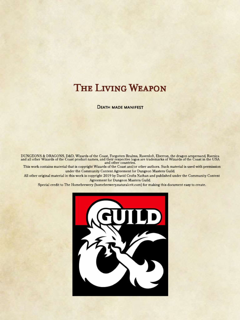 The_Living_Weapon | PDF