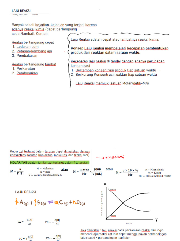 Alief Laju Reaksi | PDF
