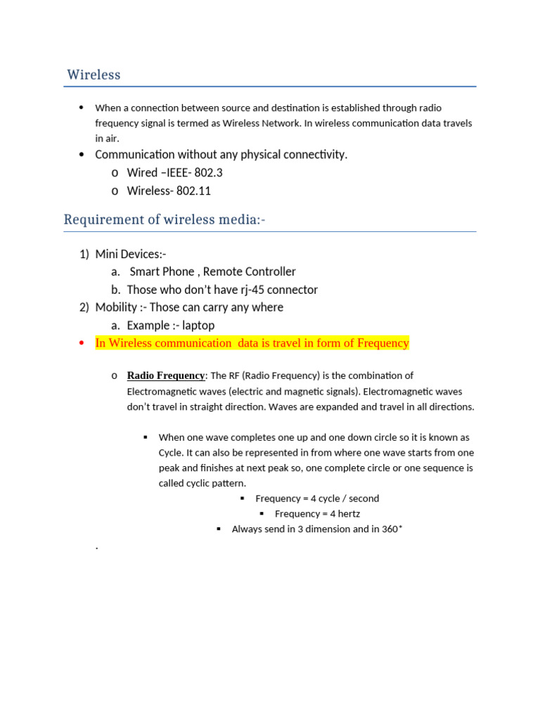 Identifiers for Wireless Client Roaming | PDF | Hertz | Wireless Access ...