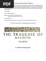 Macbeth Play Entire Script | PDF | Macbeth | Shakespearean Tragedies