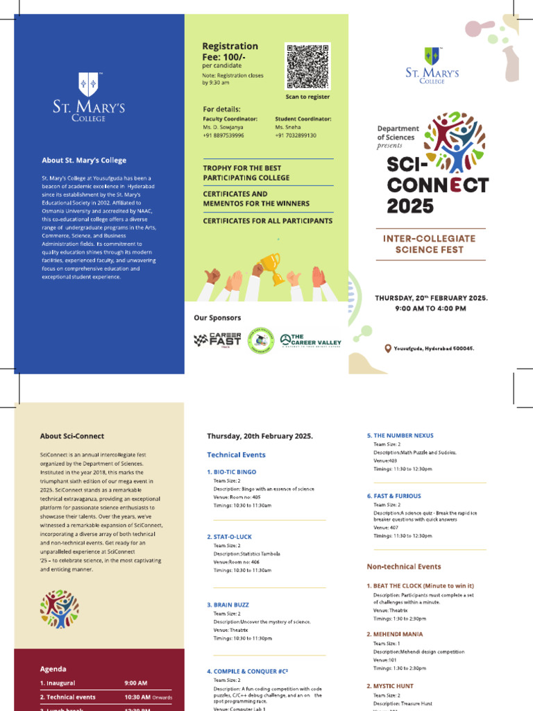 3 - Fold Flyer - A4 - SCI Connect - 2025_print File | PDF