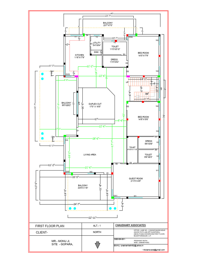 Monu Ji Gopara F.f.plan | PDF