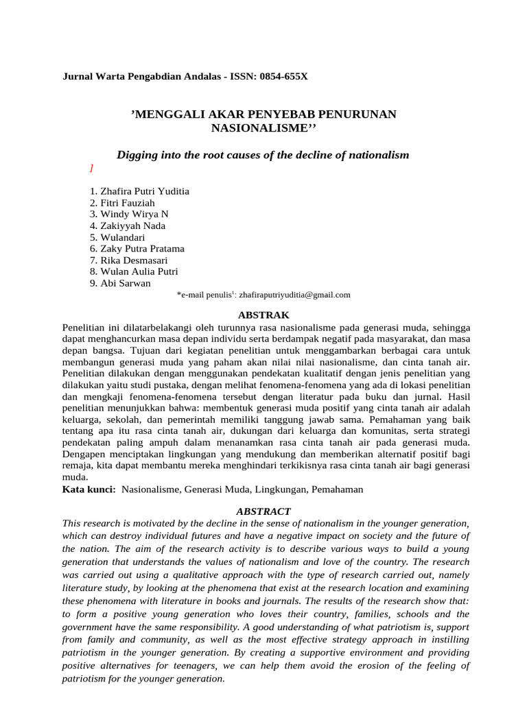 Artikel Uas Kwn Kelompok 6 | PDF