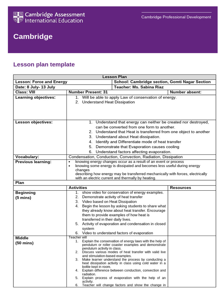 Class 8 Science 7-13 july | PDF | Heat Transfer | Heat