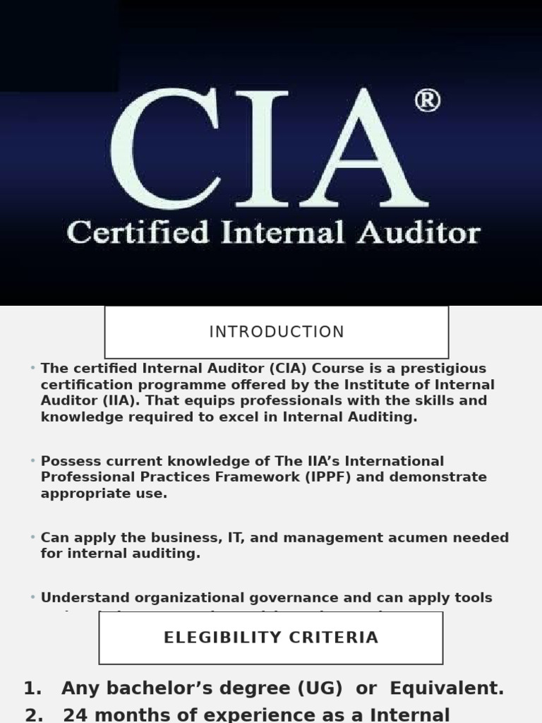 Vishwanath Deshpande CIA | PDF | Internal Audit | Audit