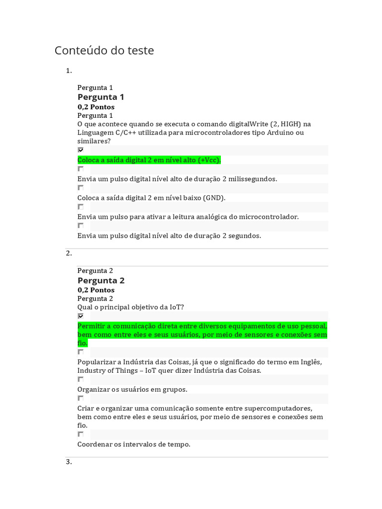 AS5 - Todas Corretas | PDF