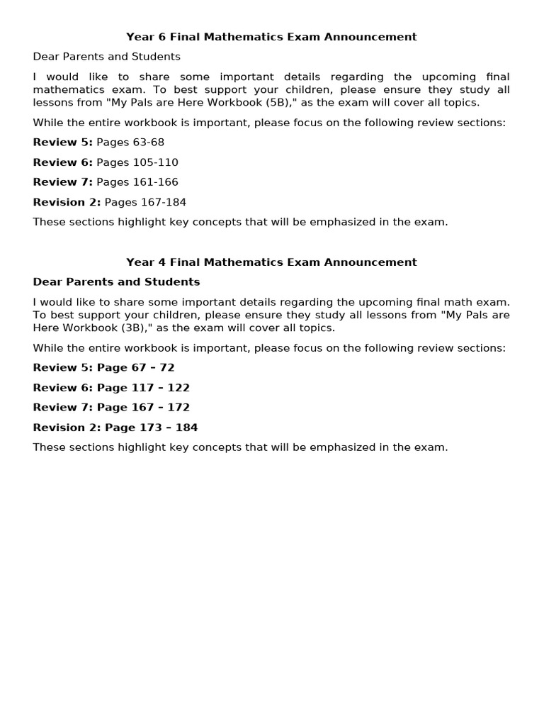 Final Announcement | PDF