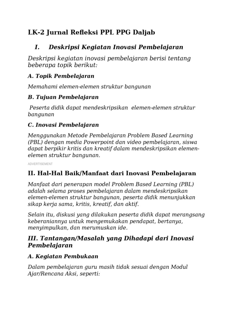 LK 2 reflessi dan RTL | PDF
