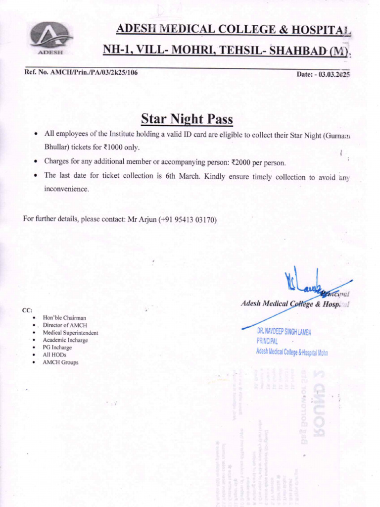 AXON Star Night Pass | PDF