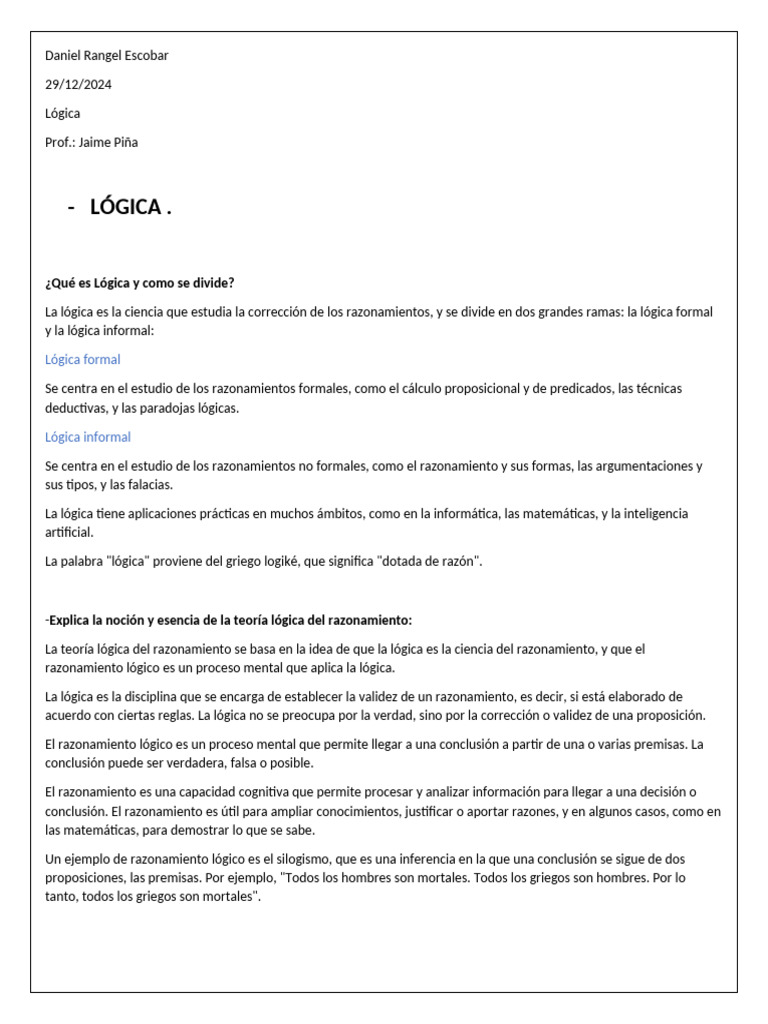 Introducción a la Lógica y Signos | PDF | Lógica | Semiótica