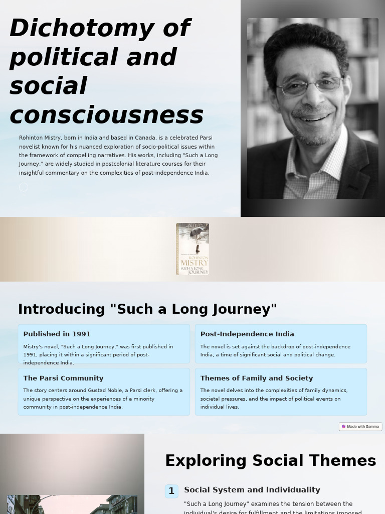 of Such A Long Journey | PDF