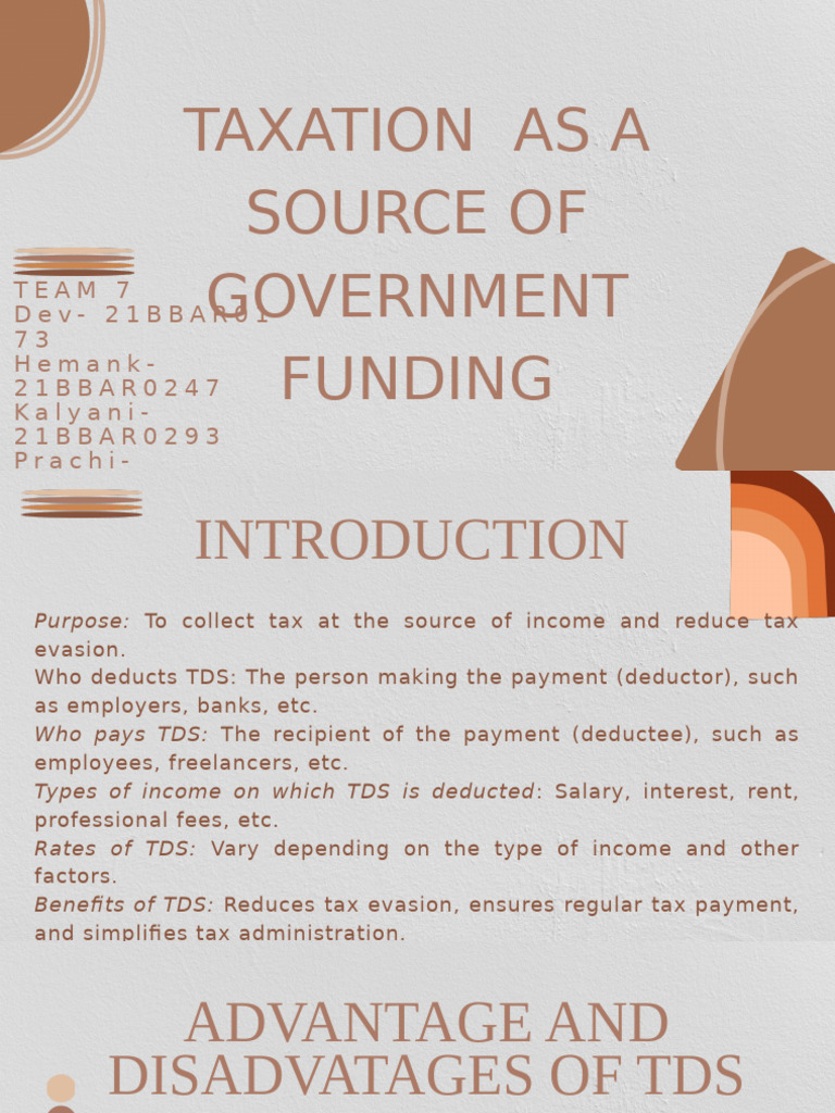 IT Presentation Team 7 FINAL | PDF | Taxes | Tax Exemption