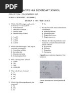 Form 3 Chemistry Assignment (WK 7) | PDF | Nitric Acid | Chemical Elements