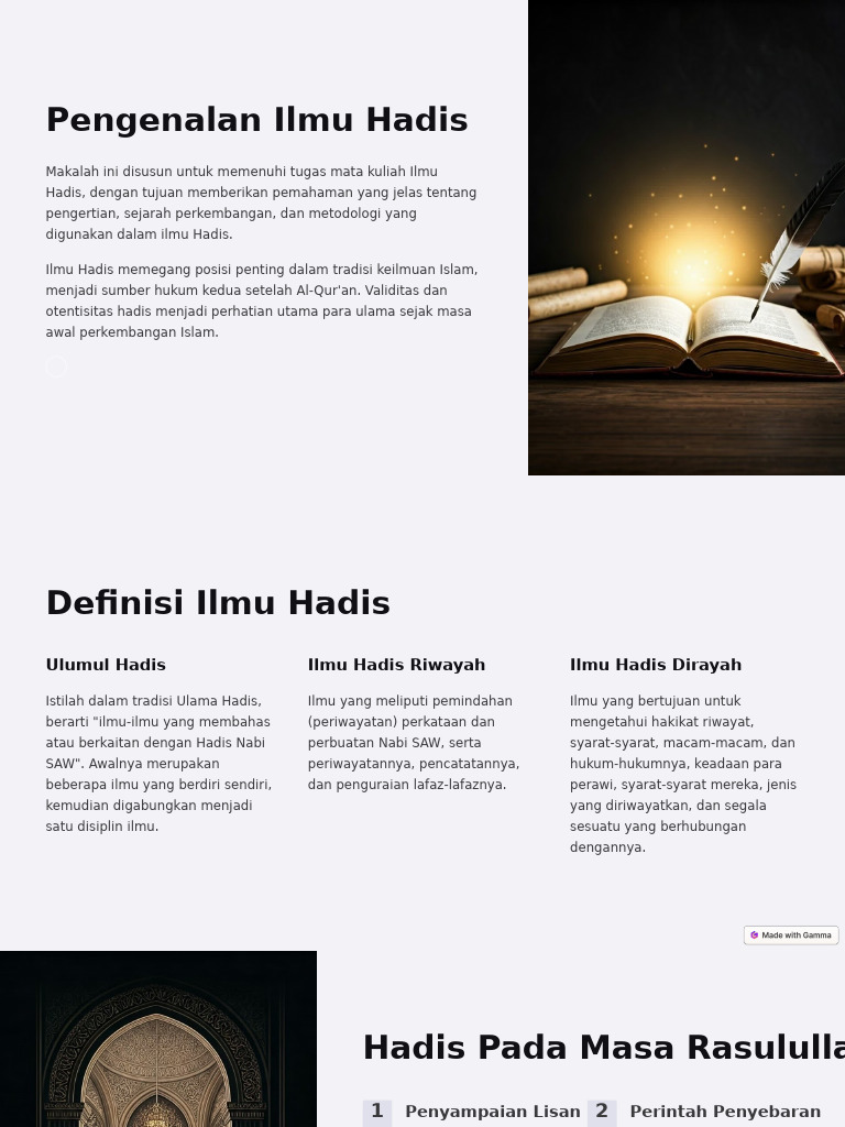 Pengenalan Ilmu Hadis | PDF