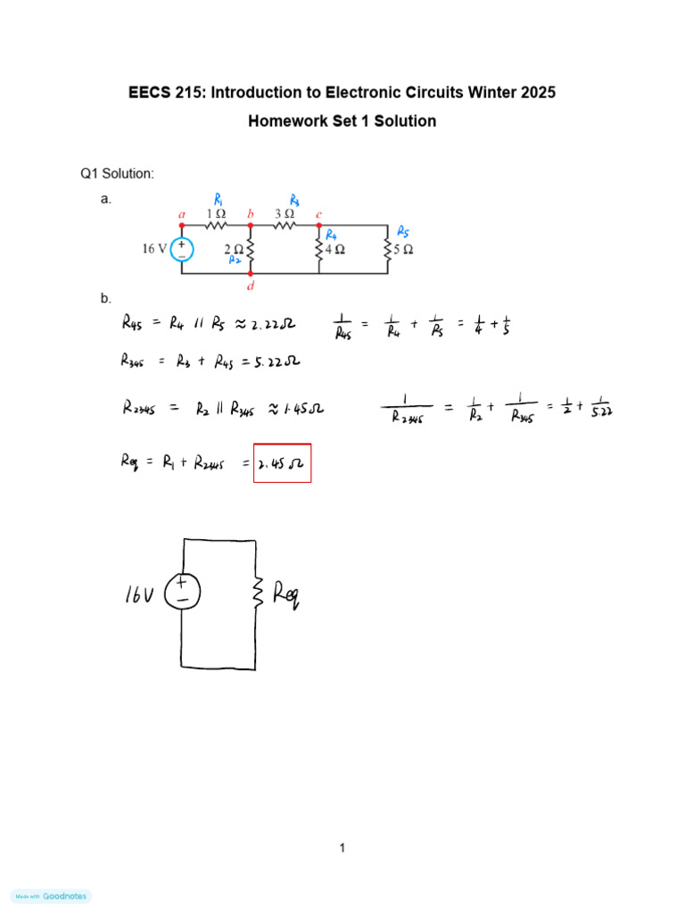 HW1 Sol | PDF