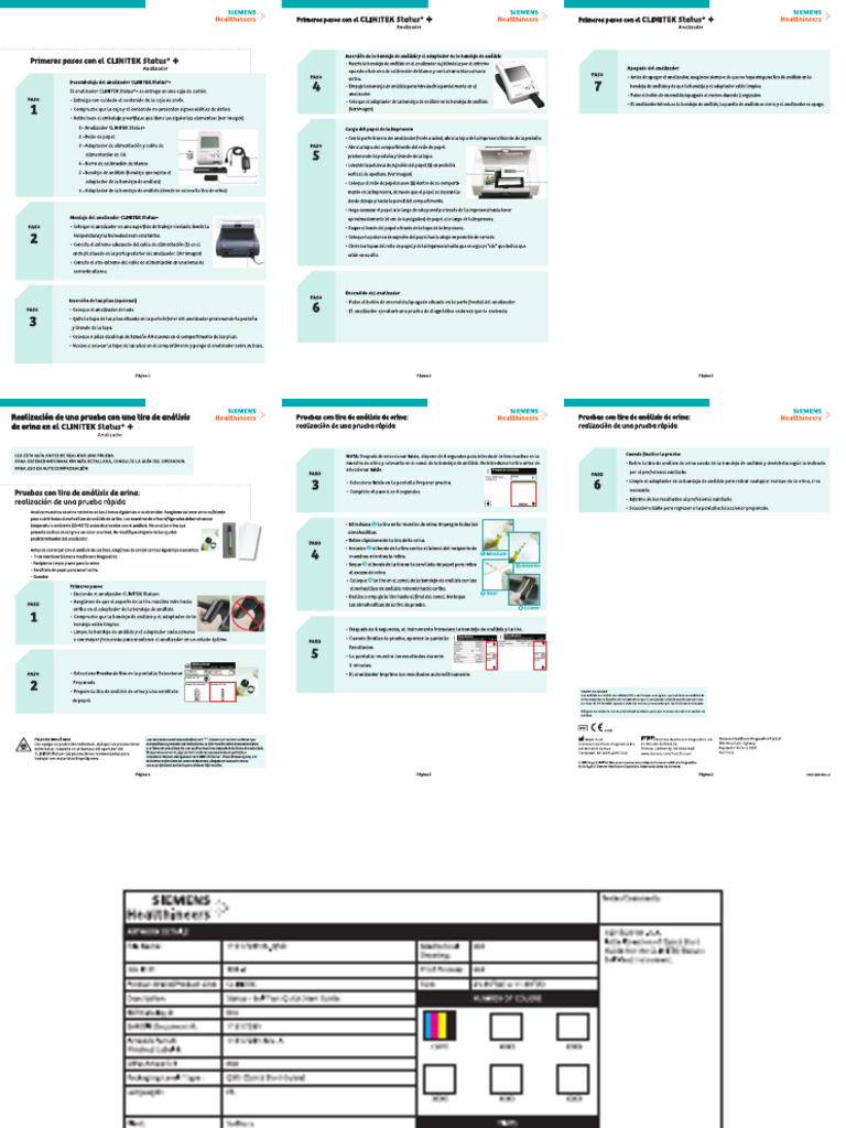Guia rapida-clinitek status | PDF