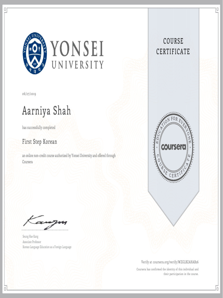 Coursera Certificate - Compressed | PDF