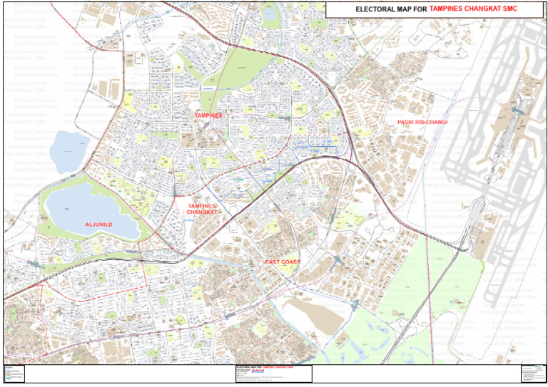 Tampines Changkat SMC Electoral Map | PDF
