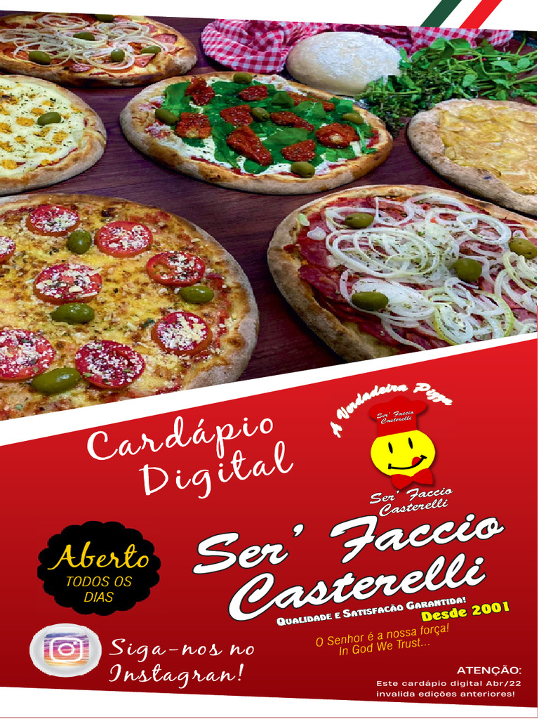 Cardápio Digital Serfaccio Casterelli Mar24-1 PDF | PDF