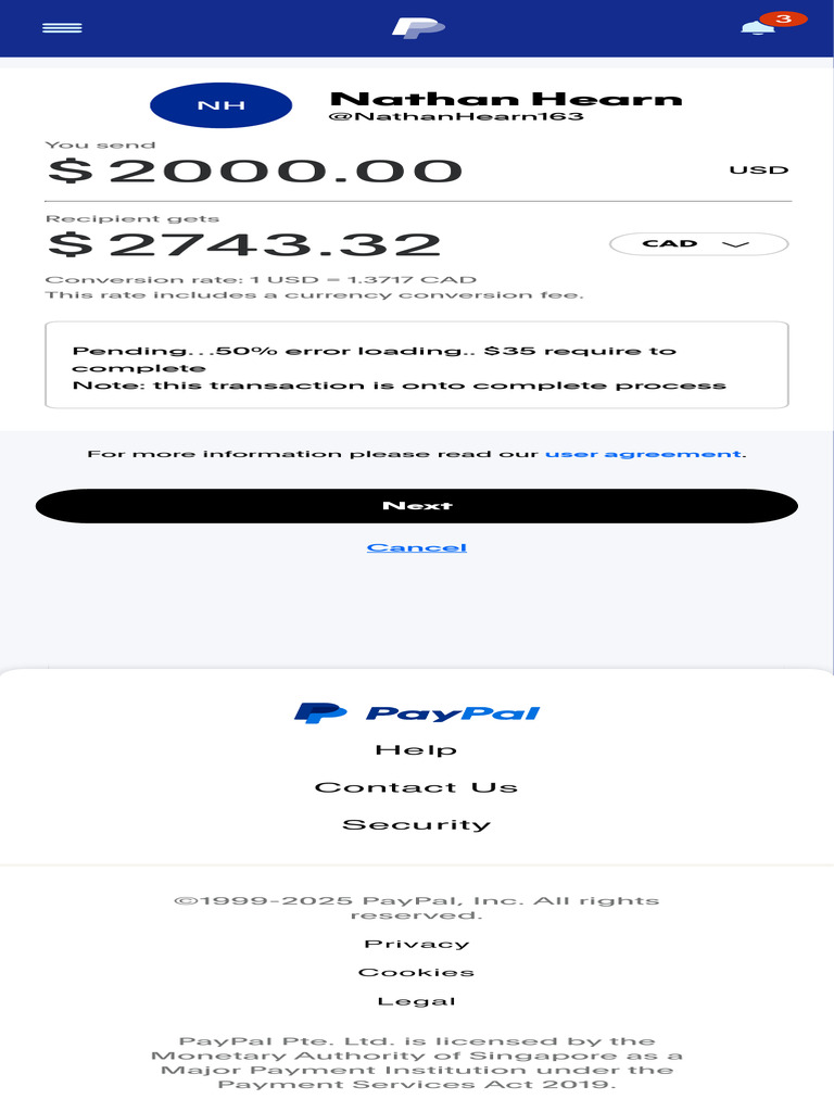 PayPal Make A Payment Preview 6 | PDF
