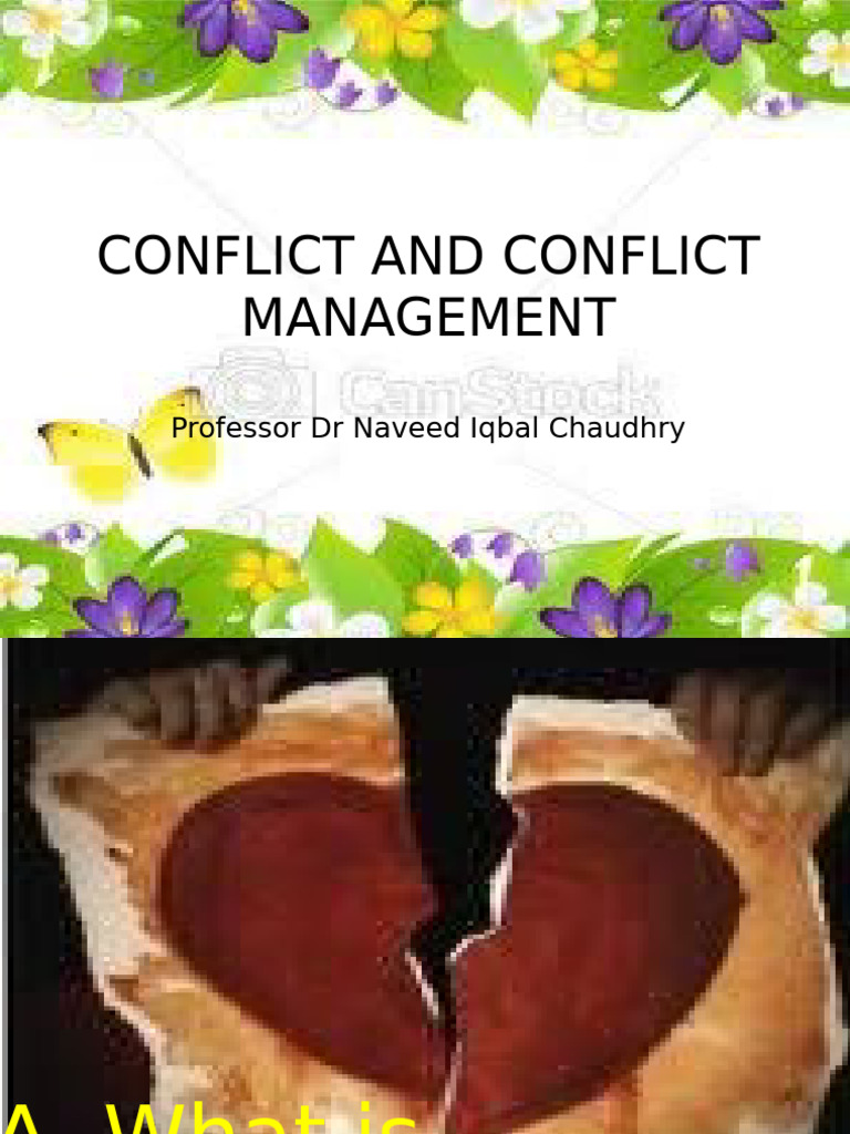 Conflict Management | PDF | Negotiation | Psychology