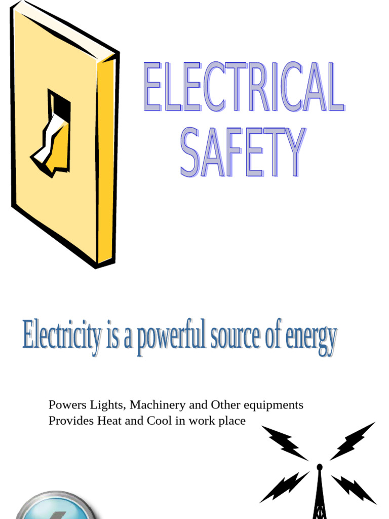 Electrical Safty 25-08-2007 | PDF