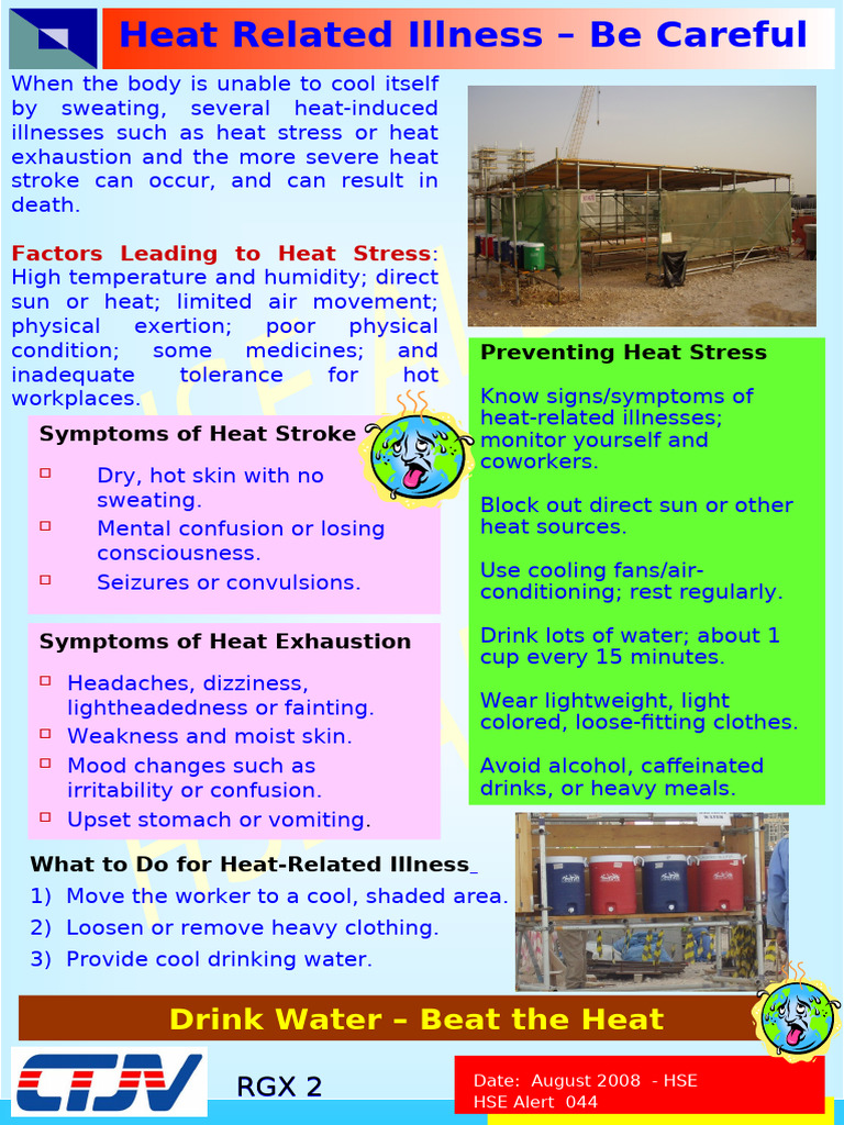 Safety Alert - Heat Stress | PDF