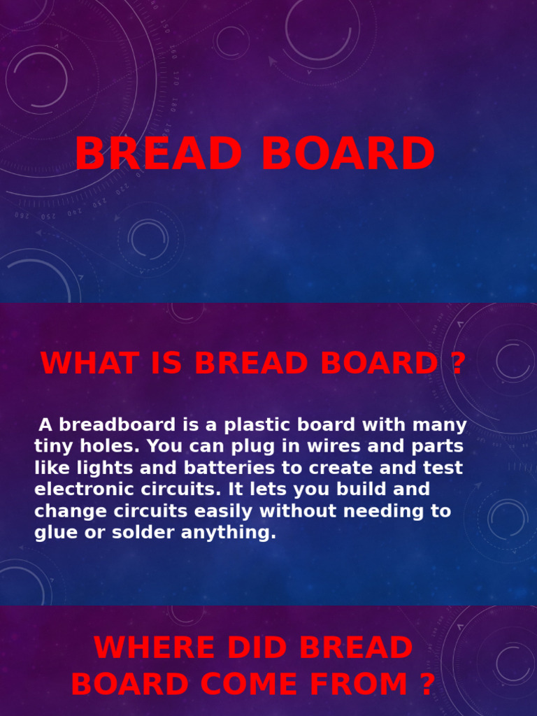 Understanding Breadboards: History & Use | PDF