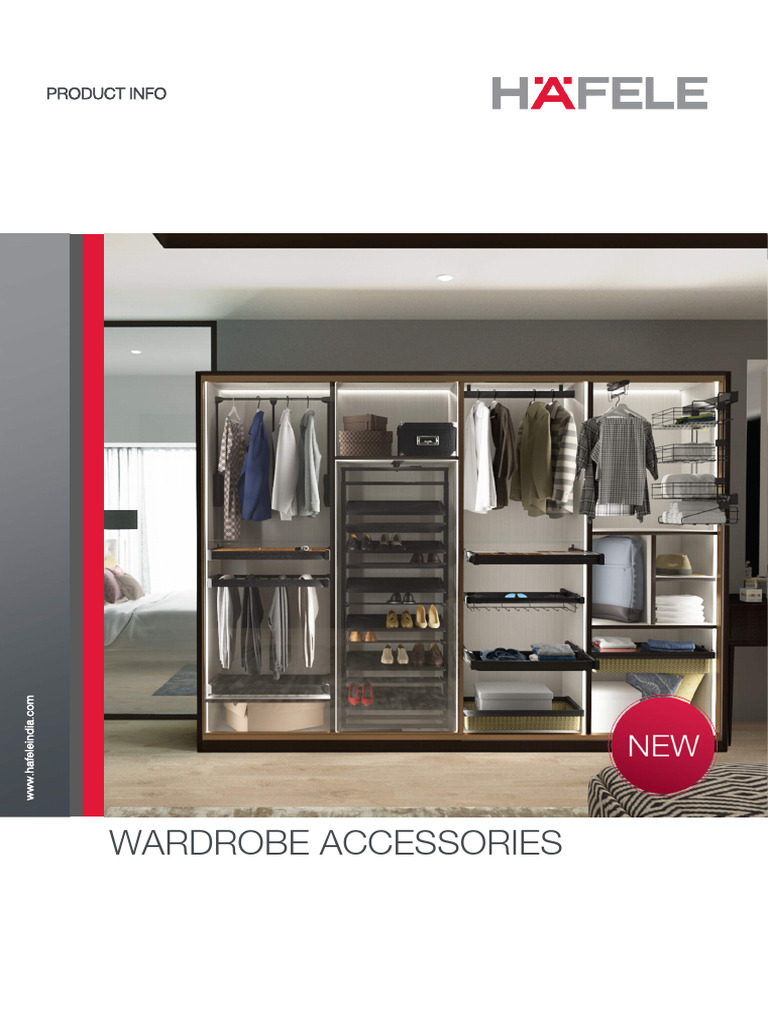 Hafele Wardrobe Accessories | PDF | Cabinetry | Door