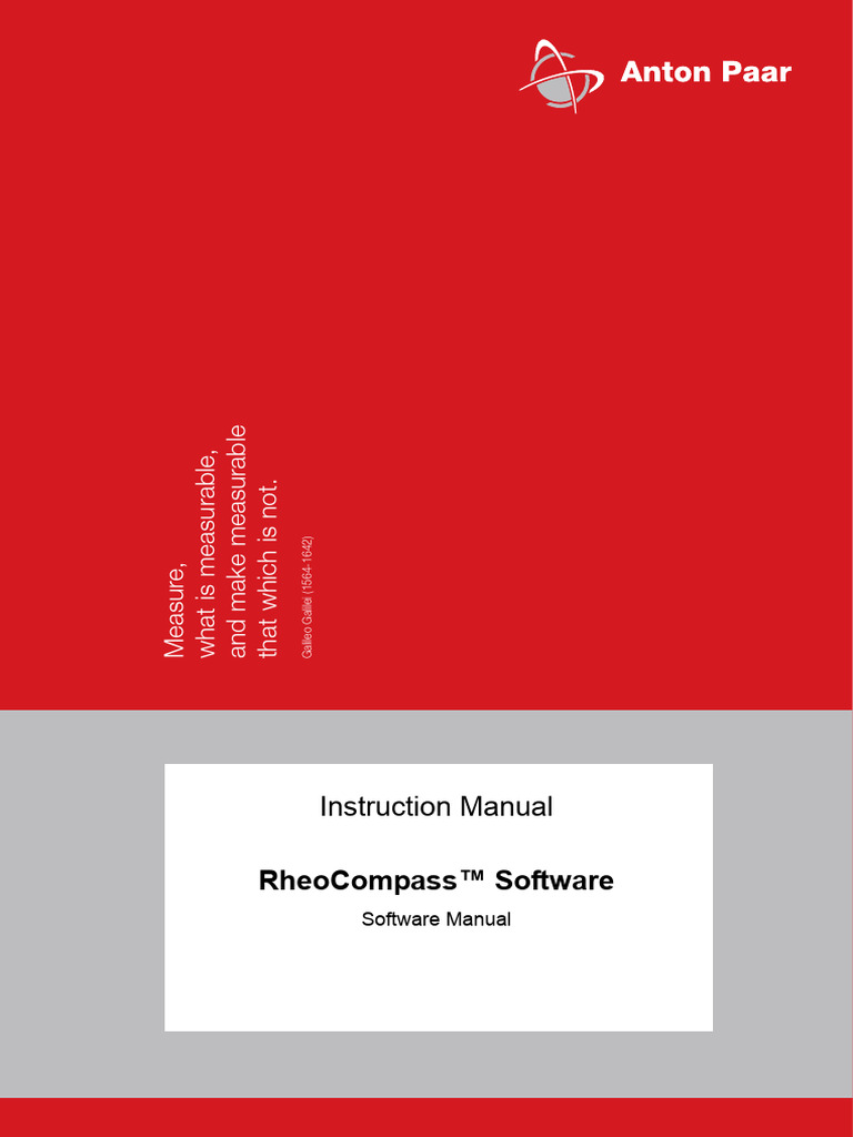 Rheo MCR702e Software | PDF | Deformation (Engineering) | Login