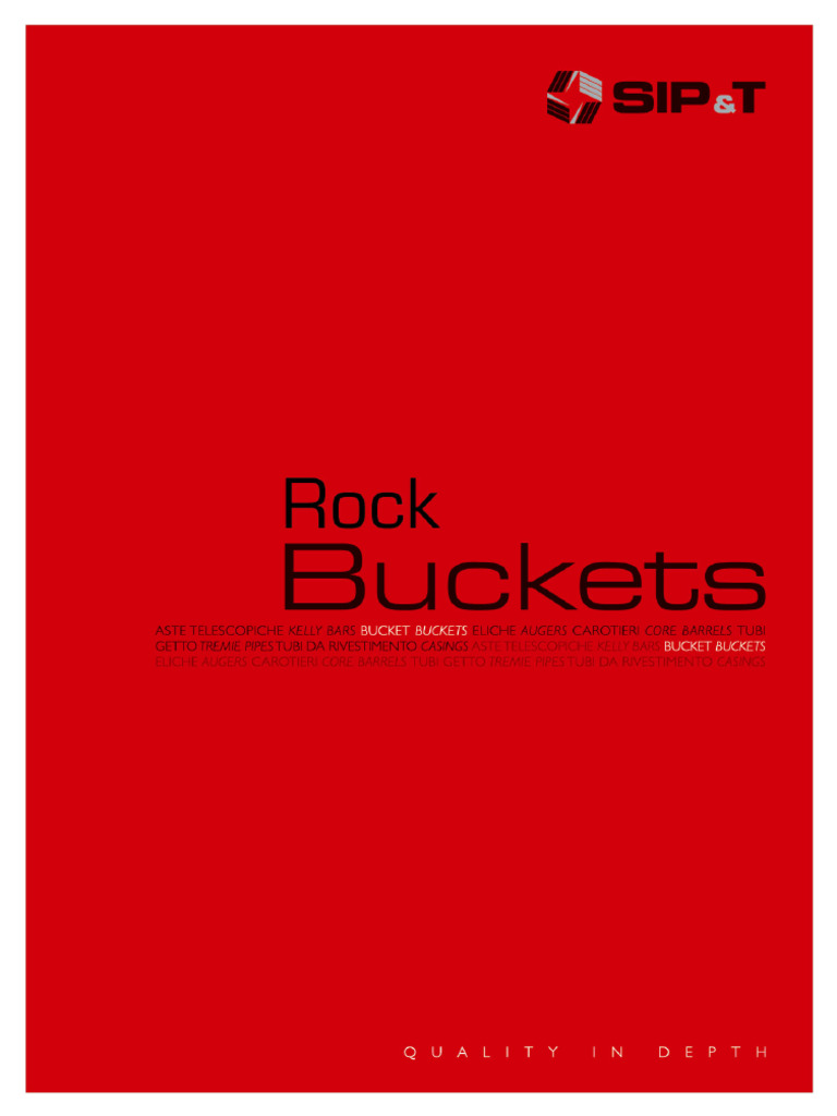 Rock Buckets - Bucket Da Roccia | PDF