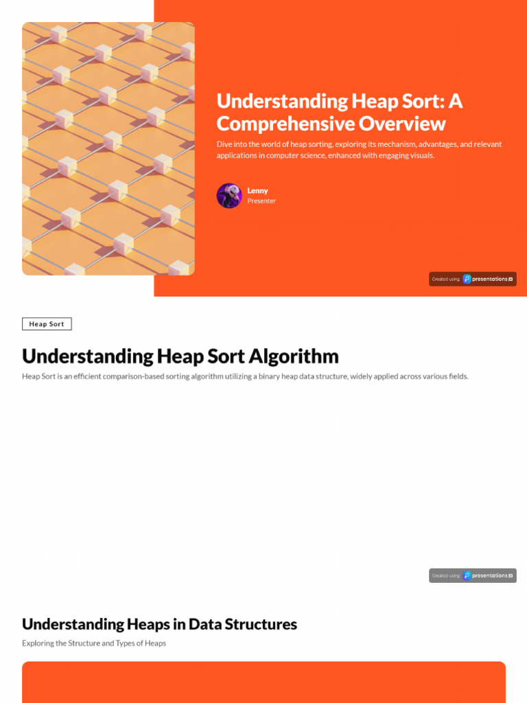 Heap Sorting Presentation | PDF