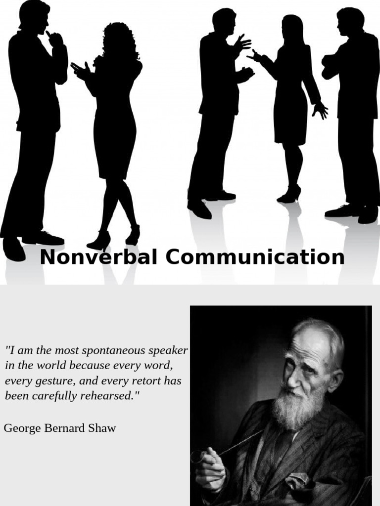 Nonverbal Communication | PDF | Nonverbal Communication | Communication