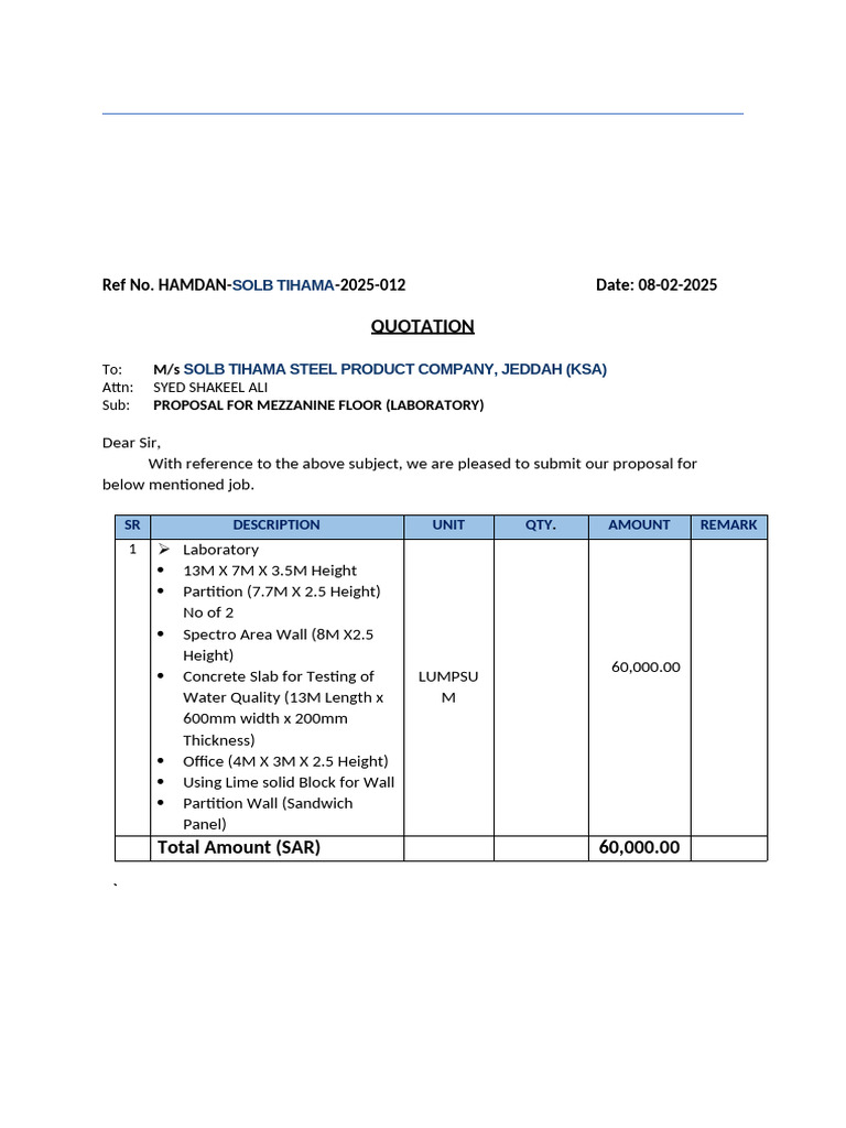 2025-12-Quotation For Laboratory | PDF