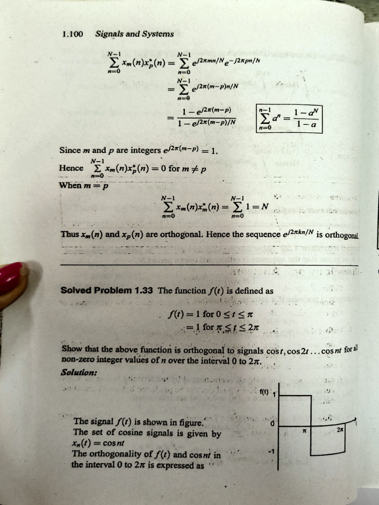 Signals and Systems Part 3 | PDF | Mathematical Physics | Algebra