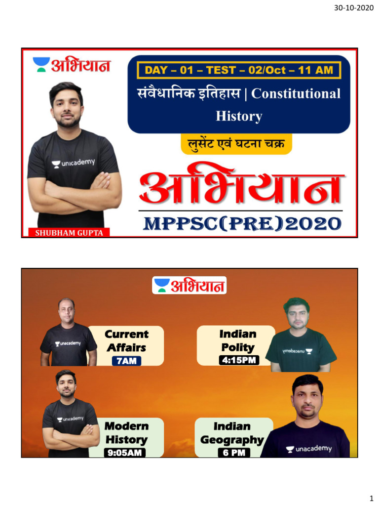 Polity - Test (01 to 19) _ Complete | PDF